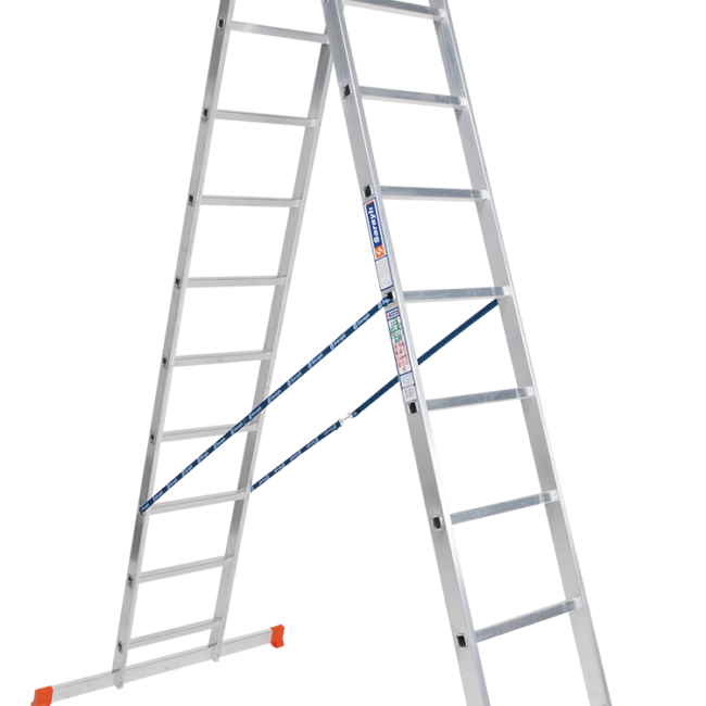 İKİ KADEMELİ A TİPİ ve SÜRGÜLÜ MERDİVEN – Gökray Plastik
